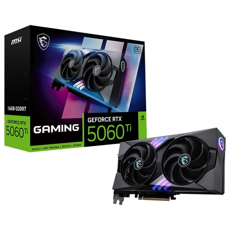 GeForce RTX 5060 Ti 16G GAMING OC – Carte Graphique 16GB GDDR7 Gaming